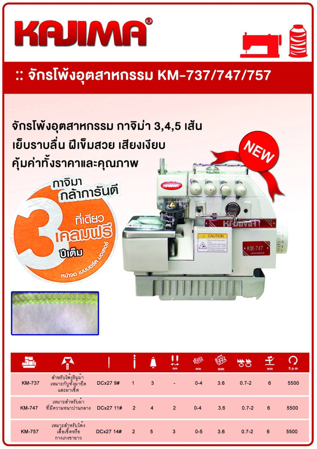 จักรเย็บผ้าสุจินต์